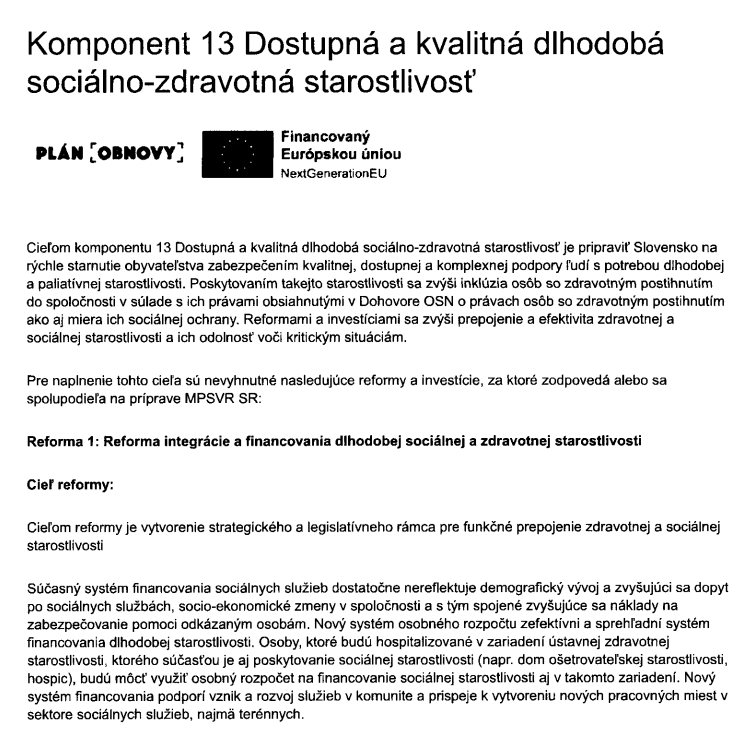 PLÁN OBNOVY :: SÚS n.o.